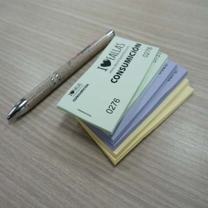 ᐉ Impresión y personalización de Tickets de consumición